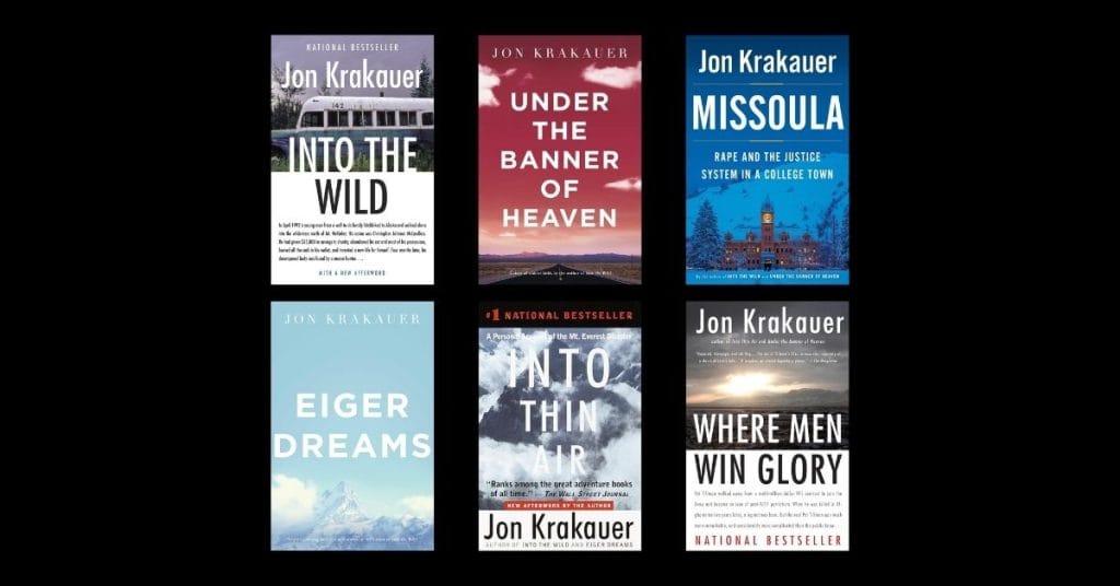 Jon Krakauer's Best Books Ranked According to Goodreads Rating